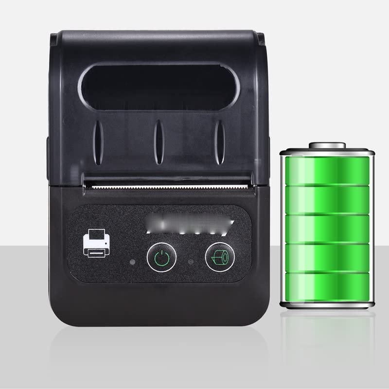 SLNFXC Mini Label Printer Wireless 2 Inch Bluetooth Thermal Printer Label Maker Label Printer