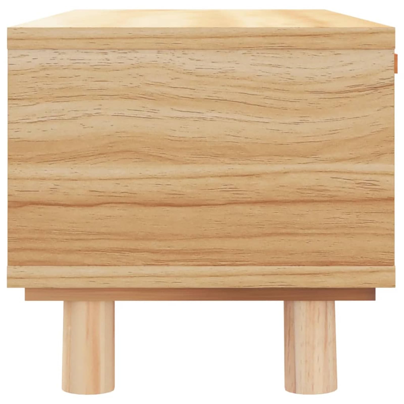 Tidyard Coffee Table with 3 Storage Drawers, Engineered Wood Sofa Side Table, Wooden Couch End Table for Living Room Home Furniture 31.5 x 15.7 x 11.8 in Brown Small Space