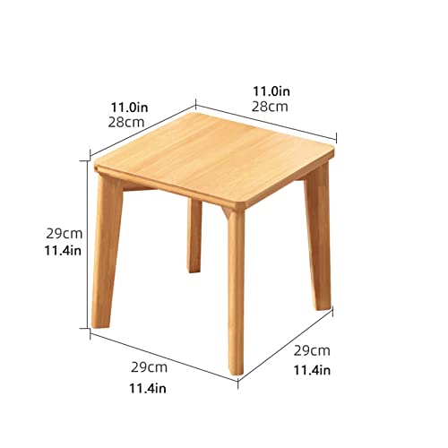 Multipurpose Stool Household Kitchen Stool Multifunctional Thickened Bamboo Stool Dining Chairs Low Stools for Dorm Living Room Bedroom Creative Stool
