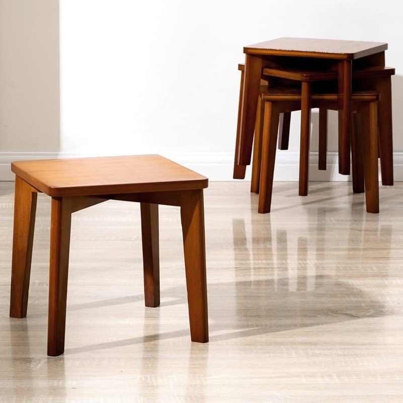 Multipurpose Stool Household Kitchen Stool Multifunctional Thickened Bamboo Stool Dining Chairs Low Stools for Dorm Living Room Bedroom Creative Stool