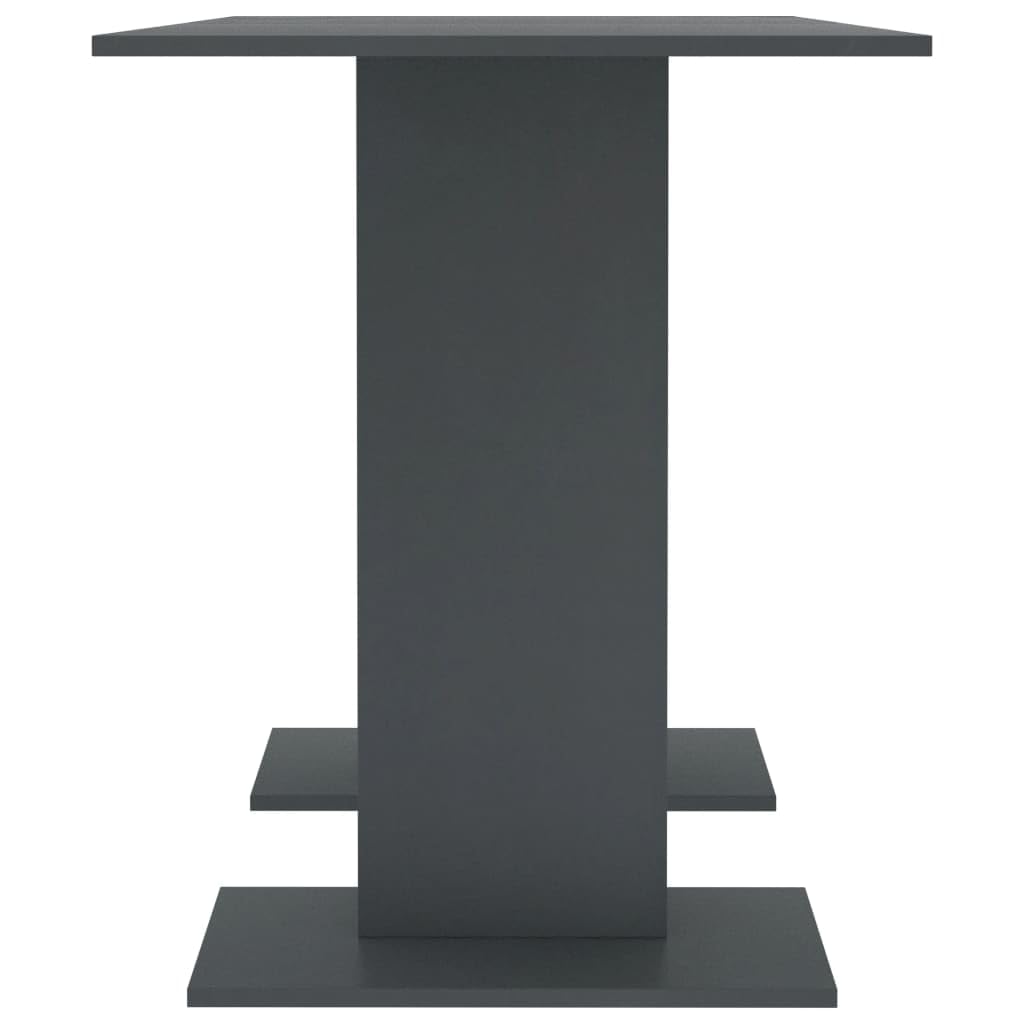Modern Dining Table,Kitchen Table,Dinner Table Dining Room Home Furniture,Dining Table Gray 43.3"x23.6"x29.5" Engineered Wood