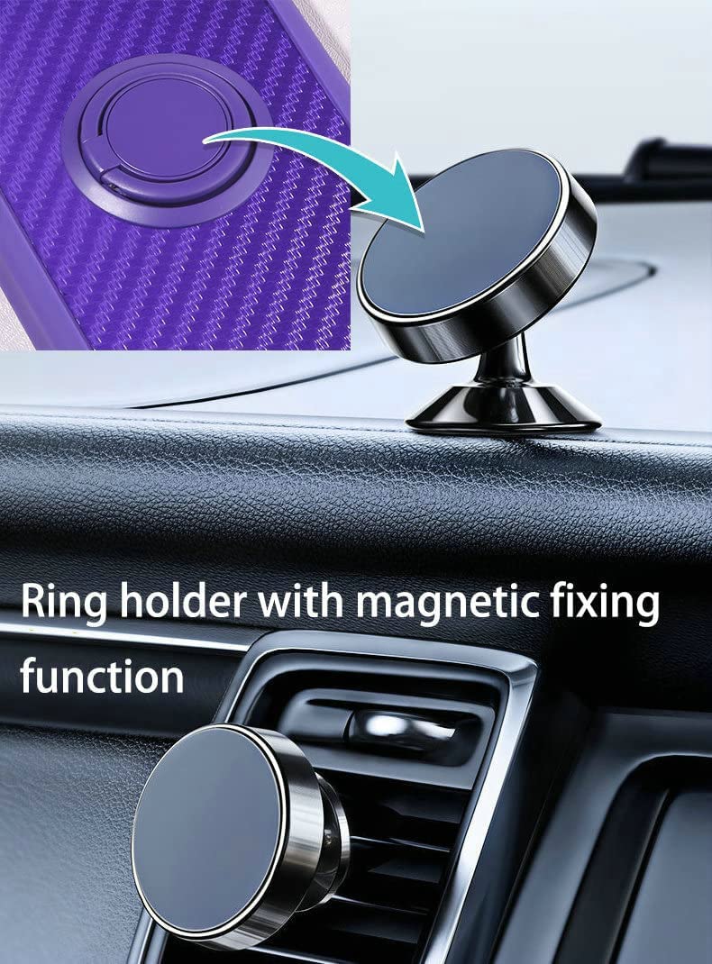 Case for DIALN X65 Case Compatible with DIALN X65 Phone Case Cover [with Tempered Glass Screen Protector][Hard PC + Soft Silicone][Ring Support] TZZH-ZI