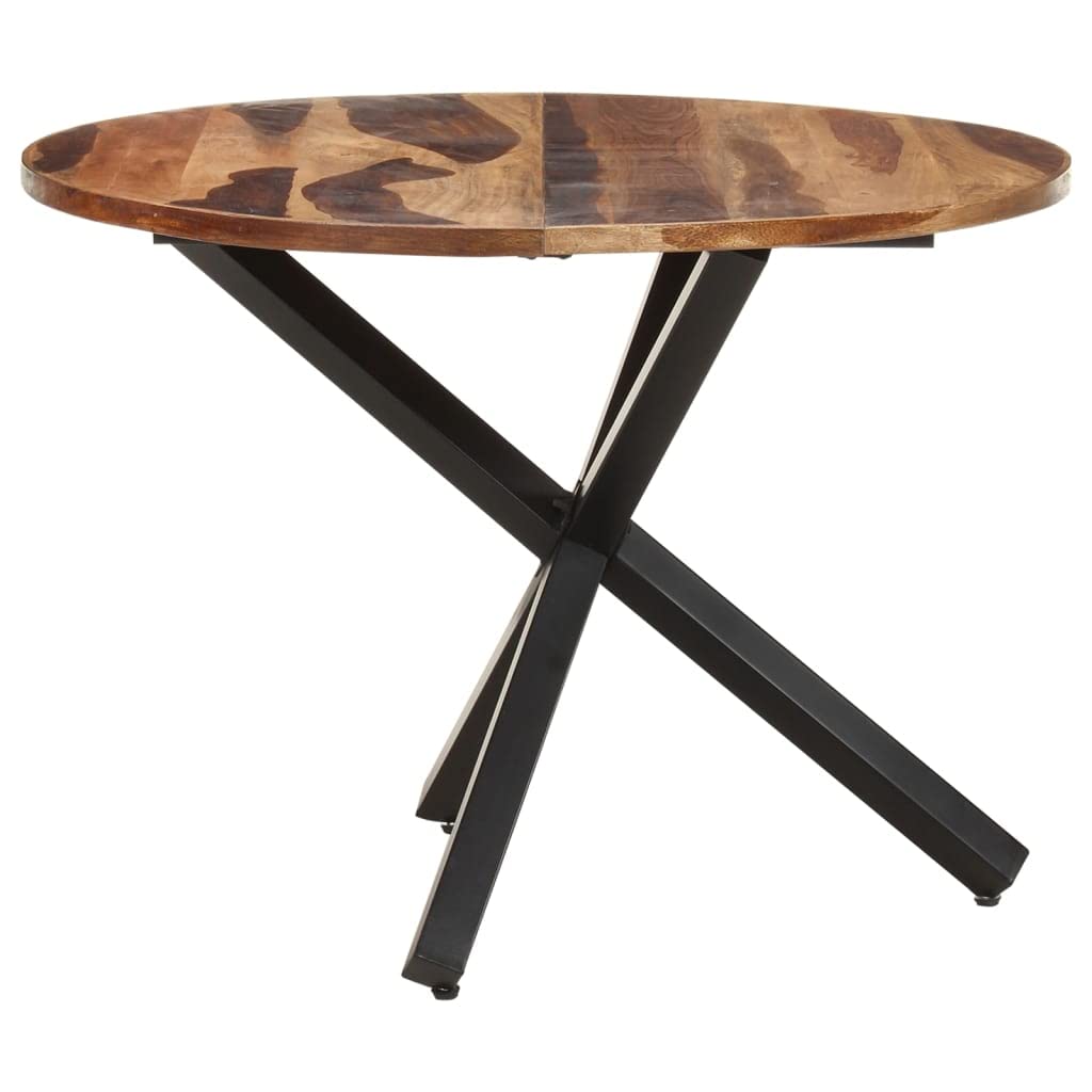 YPWRENH Coffee Table Bar Table Dining Table 39.4"x39.4"x29.5" Acacia Wood with Honey Finish for Dining Room, Kitchen or Living Room