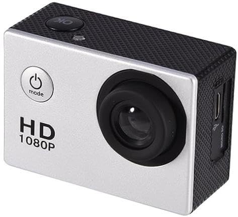 FOPEAS Waterproof Camera - Full Outdoor Sports Video Camcorder with LCD Display and Rechargeable Battery
