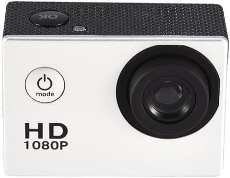 FOPEAS Waterproof Camera - Full Outdoor Sports Video Camcorder with LCD Display and Rechargeable Battery
