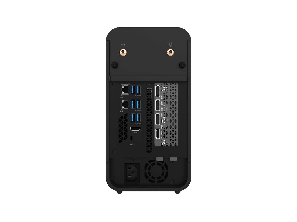 ZOTAC Magnus ONE ECM53060C Gaming & Entertainment Mini Desktop (Intel i5-10400 6-Core, 16GB RAM, 2TB m.2 SATA SSD + 2TB HDD (2.5), RTX 3060, Win 10 Home) with MS 365 Personal, Hub