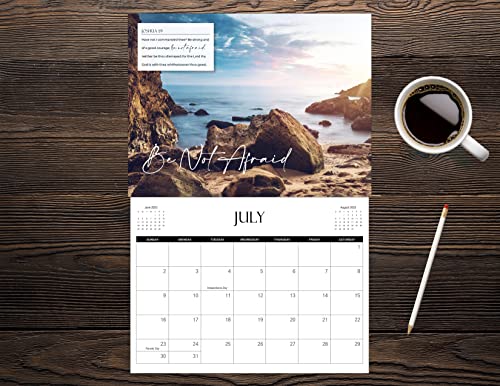 Be Not Afraid Bible Verse Wall Calendar 2023