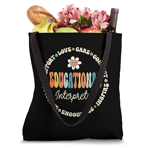 Educational Interpreter Appreciation Week Back to School Tote Bag