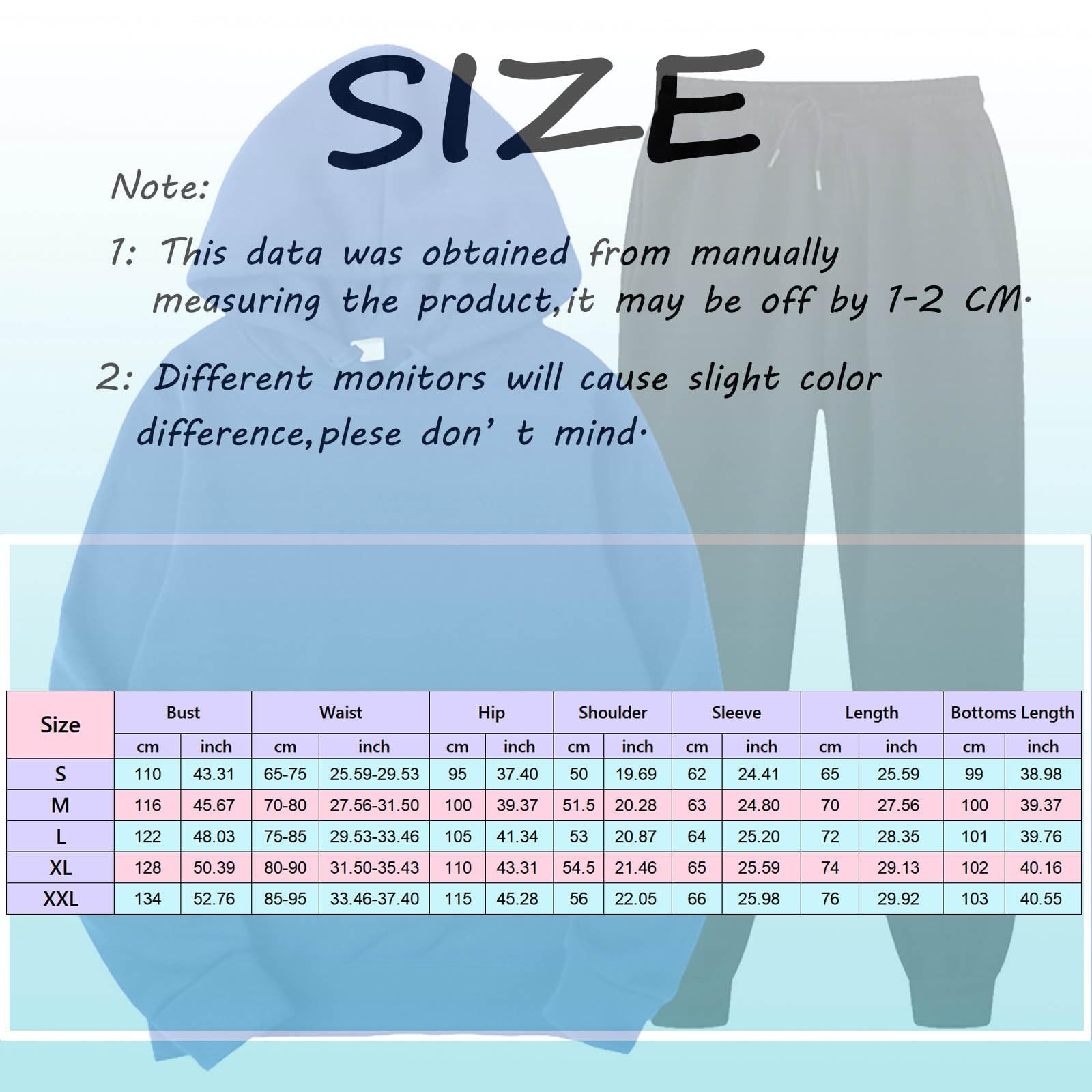 Unisex Hoodies Tracksuit Sweatsuits for Women Set Mens 2 Piece Hooded Sweatshirts and Sweatpant Set Print Sweatsuits A2-Beige, Small