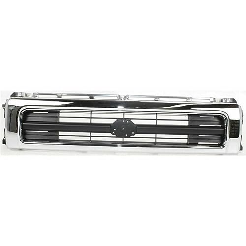 JHUEOPQD Front Grille Sealed Beam Fits Headlight Doors 4W