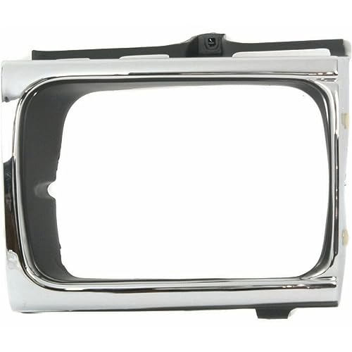 JHUEOPQD Front Grille Sealed Beam Fits Headlight Doors 4W