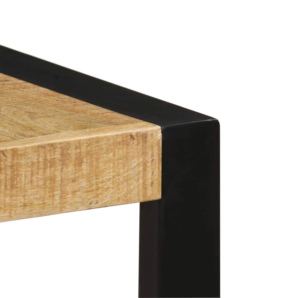 YPWRENH Cocktail Table Kitchen End Table Dining Table 55.1"x27.6"x29.5" Solid Mango Wood for Dining Room, Kitchen or Living Room