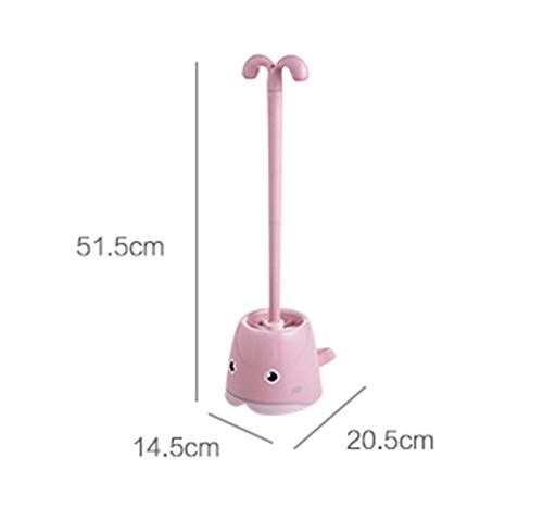 Bathroom Toilet Bowl Brushes,Toilet Brush,Deep Cleaner Toilet Brushes,Floor Standing Toilet Brush Set,for Home Hotel Bathroom-Blue