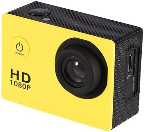 allesoky Waterproof Camera Kit - Full 1080P Sport Camcorder with Rechargeable Battery Mounting Accessories Included - Ideal for Outdoor Adventures