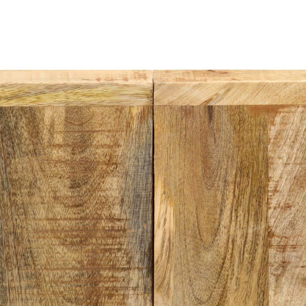 YPWRENH Cocktail Table Kitchen End Table Dining Table 55.1"x27.6"x29.5" Solid Mango Wood for Dining Room, Kitchen or Living Room