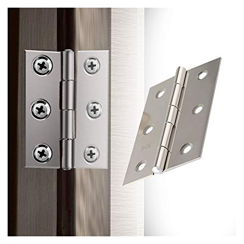 Hinges 20pcs Hinges, Door Hinges, Stainless Steel Butt Hinges, Ball Bearing Hinges, Cabinet Hinges, Suitable for Interior Doors.