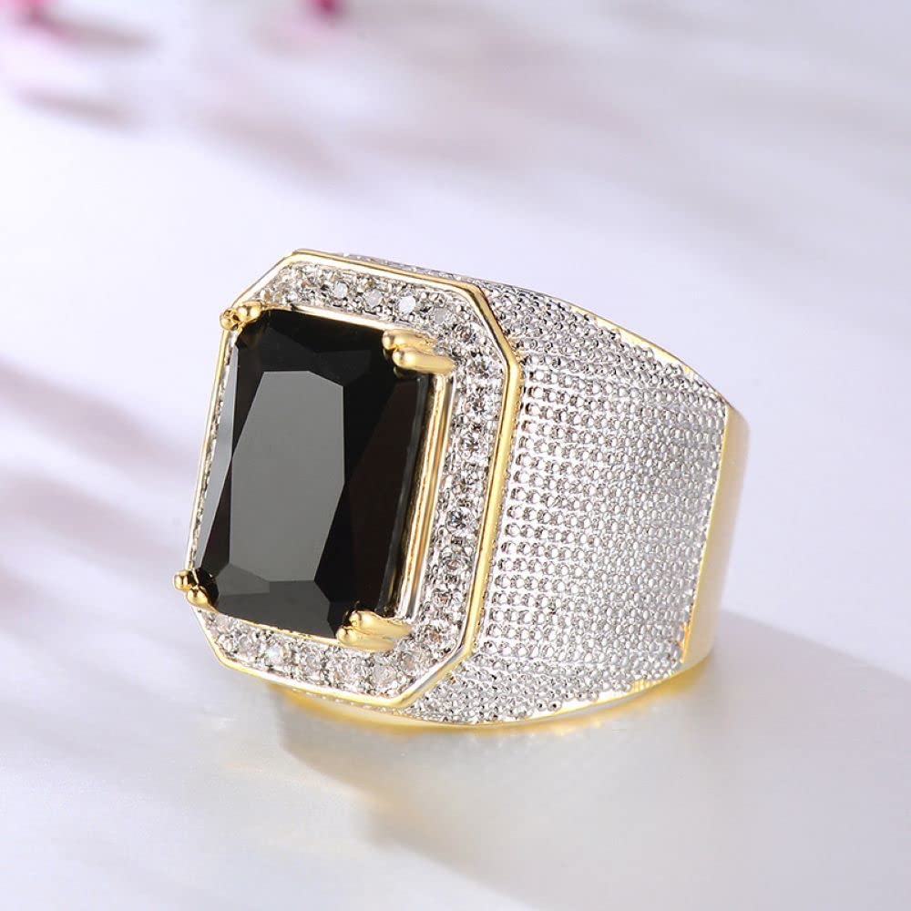Viyuroyk 925 sterling silver Square Gemstone CZ Diamond Eternal engagement Cubic Zirconia Rings Diamond Rings for Women Jewelry Findings Earring Backs Findings (US Code 11, sapphire)