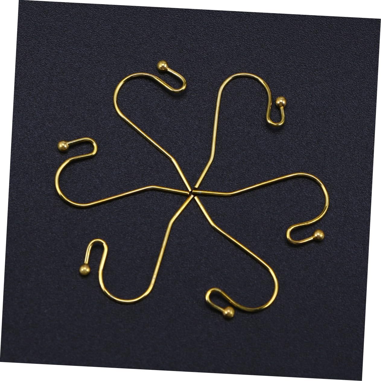 VILLCASE 400 pcs DIY Earrings Hook end Ear Wires Earring Hooks Fish Hook Earrings Earring Jewelry Findings Hook Earring Wires Hanging Hook Tool Hooks an Fittings peg Hooks Head