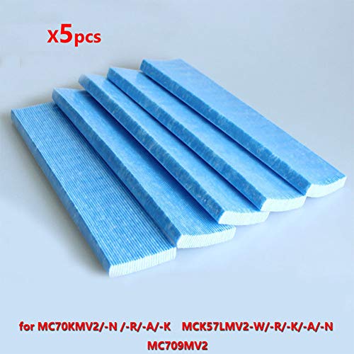 CREATIVE HOBBIES HEPA Air Purifier Replacement Filter Air Purifier Parts Filter Activated Carbon Filter for DaiKin MC70KMV2 MCK57LMV2 5pcs