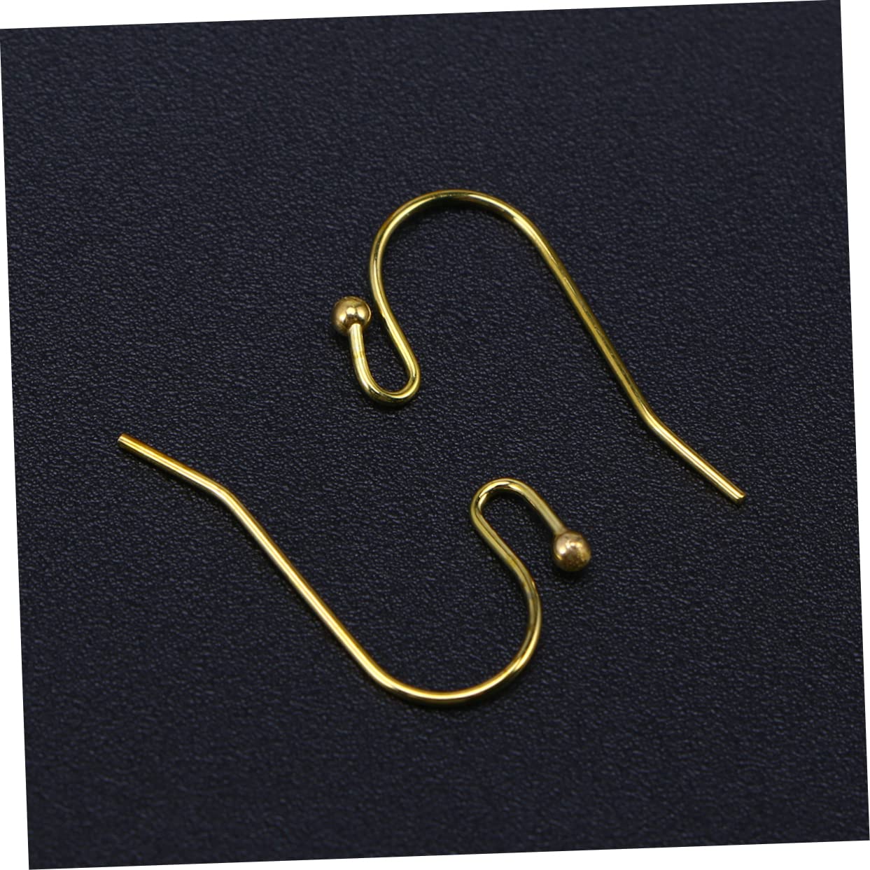 VILLCASE 400 pcs DIY Earrings Hook end Ear Wires Earring Hooks Fish Hook Earrings Earring Jewelry Findings Hook Earring Wires Hanging Hook Tool Hooks an Fittings peg Hooks Head