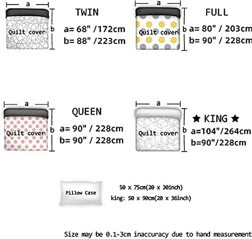 Autumn Nights Candle Pumpkin Warm Flame Bedding Sets 3 Piece Duvet Cover, Breathable Quilt Cover with 2 Pillowslips for Guest Room School Dormitory Bedding Sets Lining-King 104" X 90"