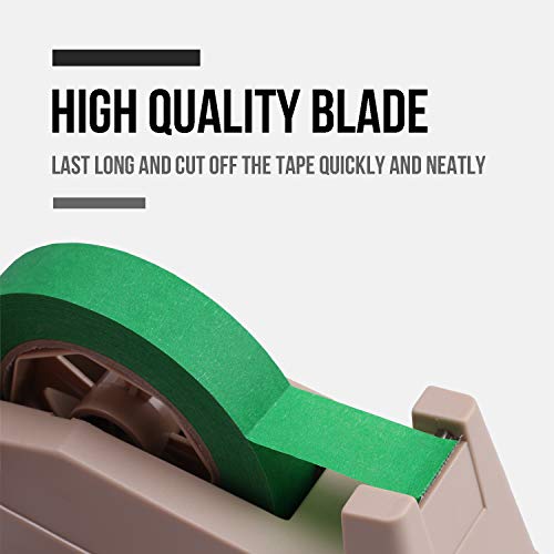 Lichamp Desktop Tape Dispenser Holder with Large 3 inches Core for Masking Tape, Heat Transfer Tape Sublimation, Painters Tape, Freezer Tape and Kitchen Tape