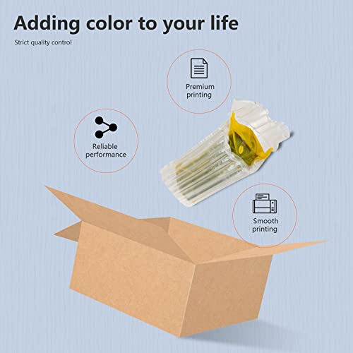 972X Black/Cyan/Magenta/Yellow High Yield Toner Set (4-Pack): Replacement for HP 972X Ink Cartridges Works with PageWide Pro 452 Series, 477 Series, 552dw, 577 Series