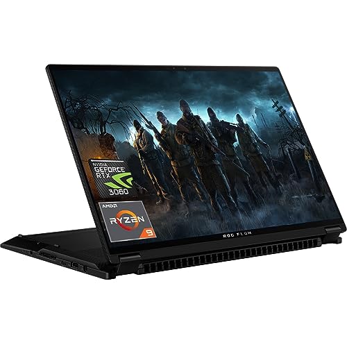 ASUS 2023 Newest ROG 2-in-1 Gaming Laptop, 16" WQXGA 165Hz Touchscreen, AMD Ryzen 9 6900HS, NVIDIA GeForce RTX 3060, 32GB DDR5 RAM, 1TB SSD, WiFi 6E, Backlit Keyboard, Windows 11 Home