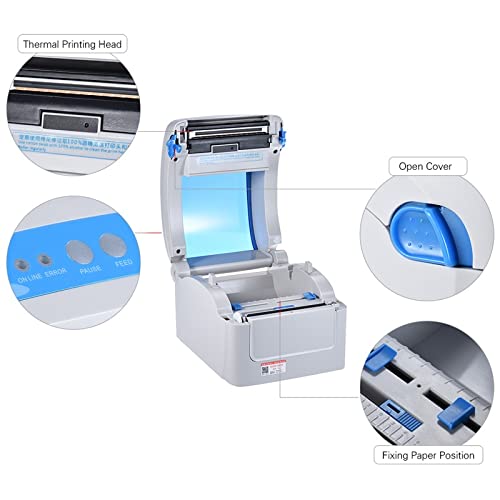 n/a Thermal Shipping Label Printer Shipping Address Printer E-Waybill Printer for Express Logistics Supermarket