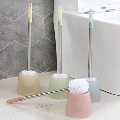 SPOUR Bathroom Toilet Bowl Brushes,Floor Standing/Mounted Wall Toilet Brush,Deep Cleaner Toilet Brushes,for Bathroom Toilet-Blue