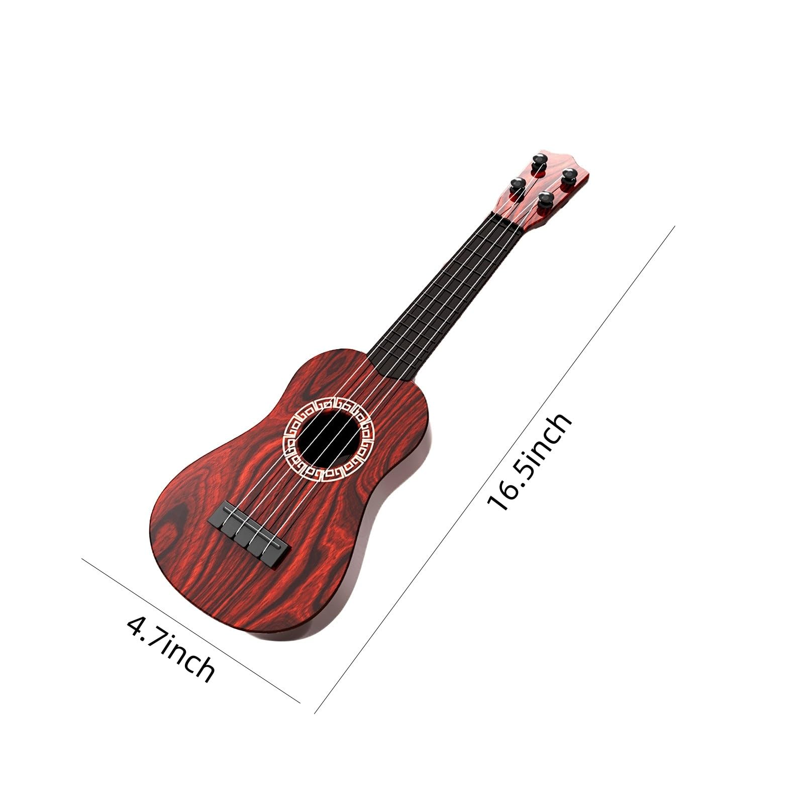Ukulele, Ukulele for Kids, 16 Inches with 4 Strings Traditional Soprano Ukulele Instrument for Skill Improving Kids Play Early Educational Pre School Children Toddler #