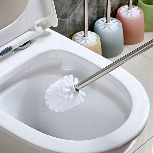 SPOUR Bathroom Toilet Bowl Brushes,Floor Standing/Mounted Wall Toilet Brush,Deep Cleaner Toilet Brushes,for Bathroom Toilet-Blue