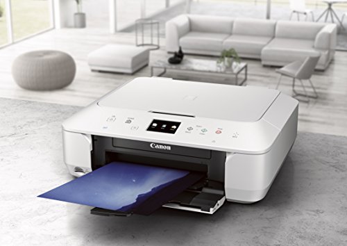 CANON PIXMA MG6620 WIRELESS ALL-IN-ONE COLOR CLOUD Printer, Mobile Smart Phone, Tablet Printing, and AirPrint(TM) Compatible, White