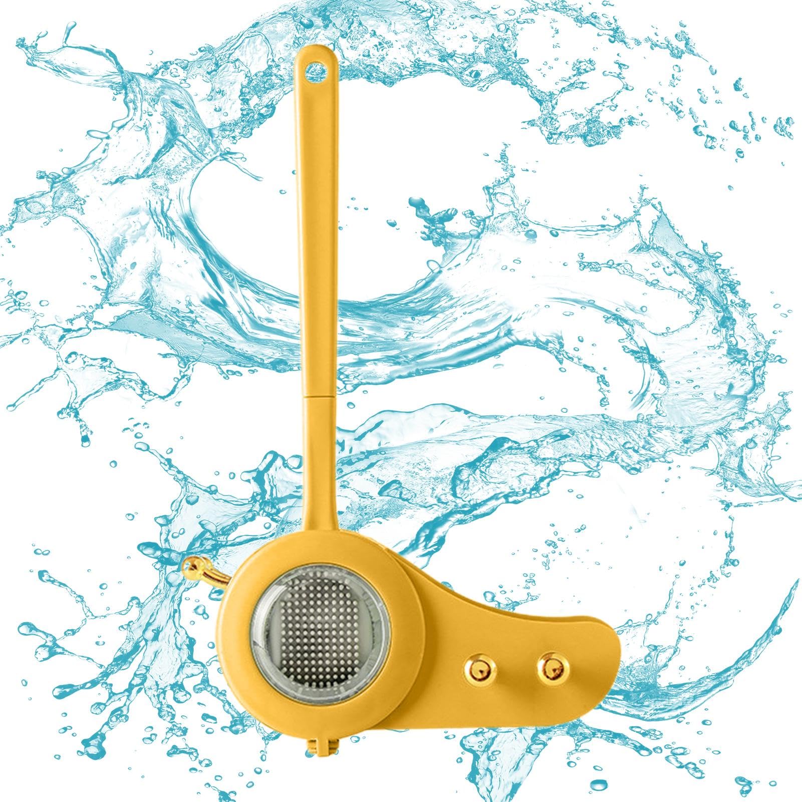 Long Handle Toilet Brush,Wall-Mounted Deep Cleaning Brush with Snail Shape Holder,Household Cleaner Bathroom Accessories Wall Mounted Toilet Brush for Bathroom Accessory Toilet Cleaning Brush