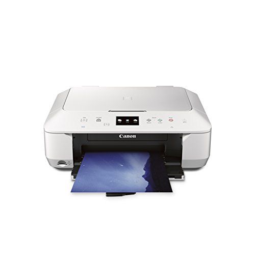 CANON PIXMA MG6620 WIRELESS ALL-IN-ONE COLOR CLOUD Printer, Mobile Smart Phone, Tablet Printing, and AirPrint(TM) Compatible, White