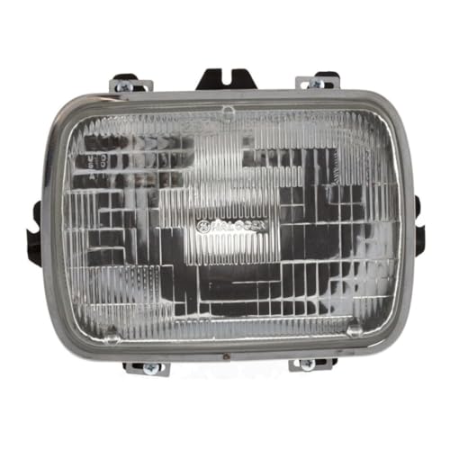 EIDZADK Headlight Driver Passenger Side Clear Lens W/Bulb Headlamp for GMC,for Ford,for Chevy,for Buick