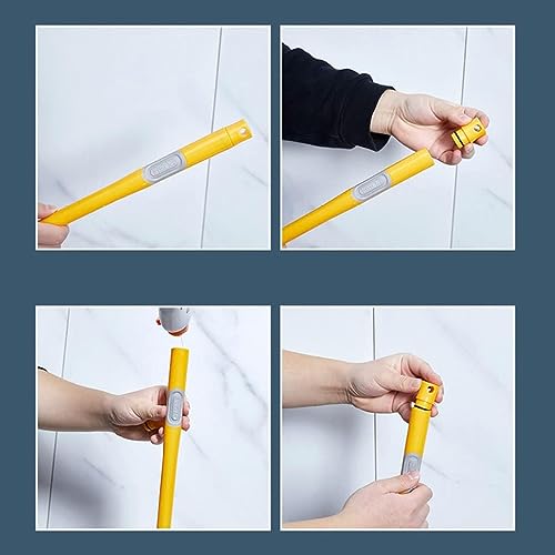 Creative Toilet Brush Hydraulic Silicone Toilet Cleaner Brush Wall Mount Floor Dual Use Toilet Bowl Brush and Stand Set
