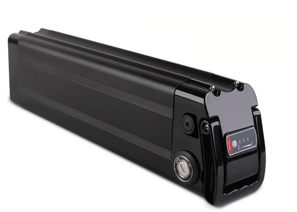 NURCIX E-Bike Battery 36V 48V Electric Bicycle Batteries 10Ah 12.5Ah 15Ah 18Ah 20Ah Rechargeable Lithium Battery Pack for 1000W 750W 500W 350W 150W Motor (48V,18AH)