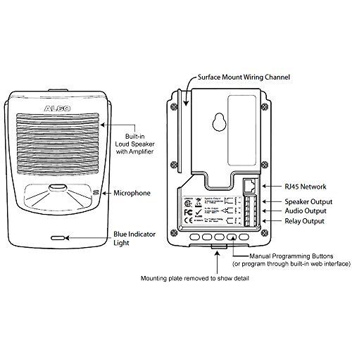 Algo 8180 IP Paging and SIP Loud Ringer Audio Alerter