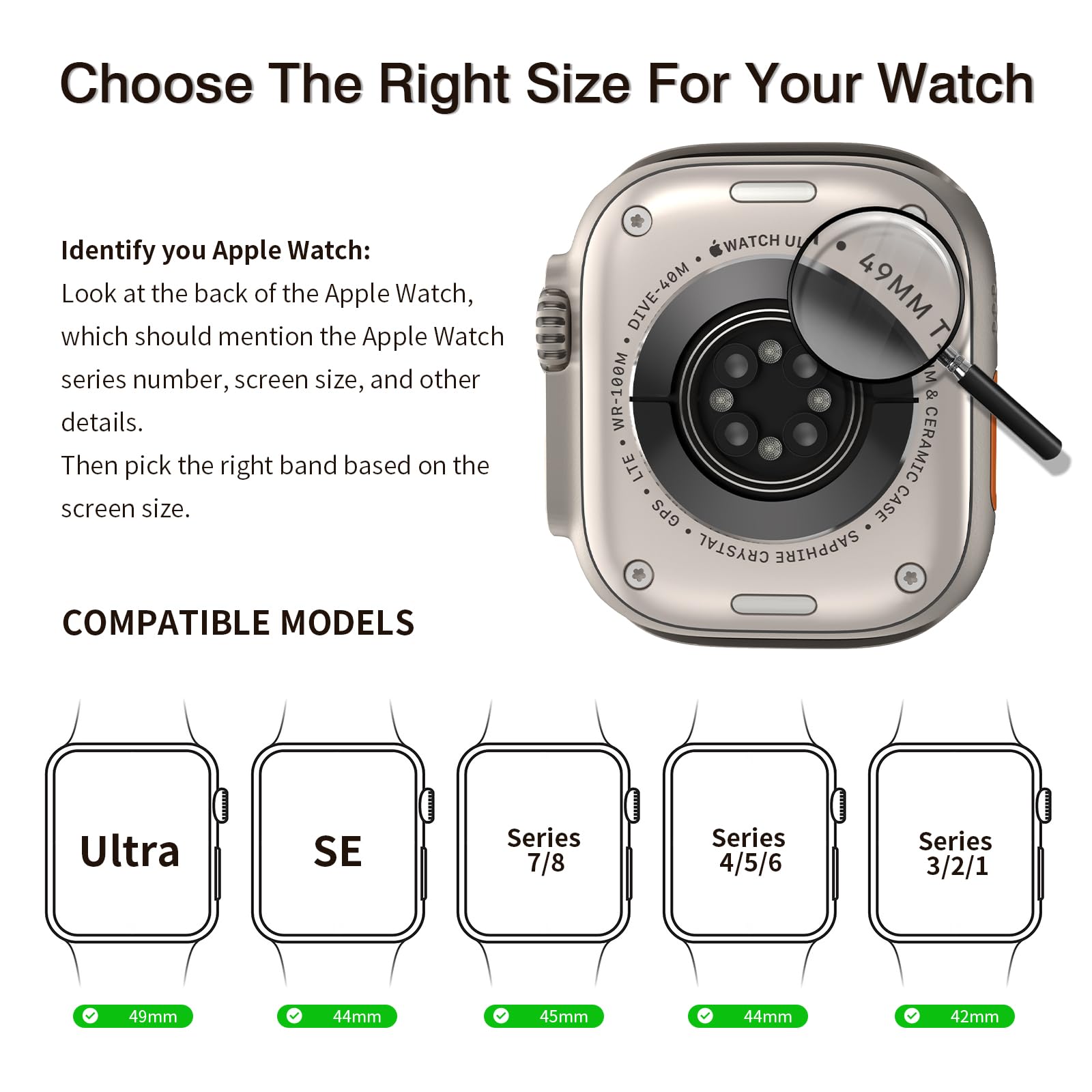 Kawoco Sport Bands Compatible with Apple Watch Ultra Band 49mm 45mm 44mm 42mm, Rugged Adjustable Breathable Braided Leather Combination Strap Men for iWatch Ultra 2 Series 9 8 7 6 5 4 3 SE Orange