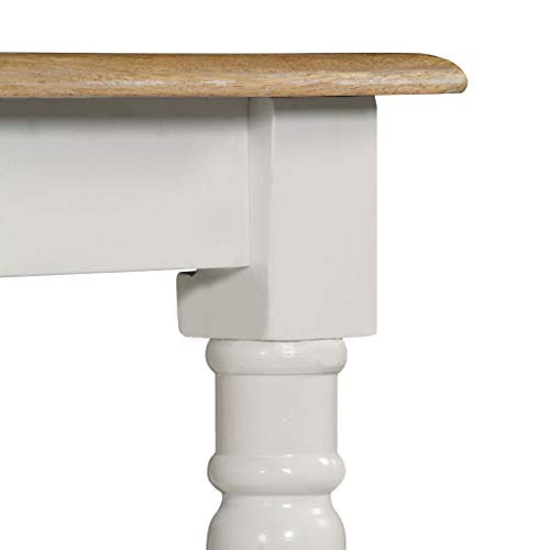 YPWRENH Kitchen Tables Cocktail Table Dining Table 47.2 "x23.6 x29.9 Solid Mango Wood for Dining Room, Kitchen or Living Room
