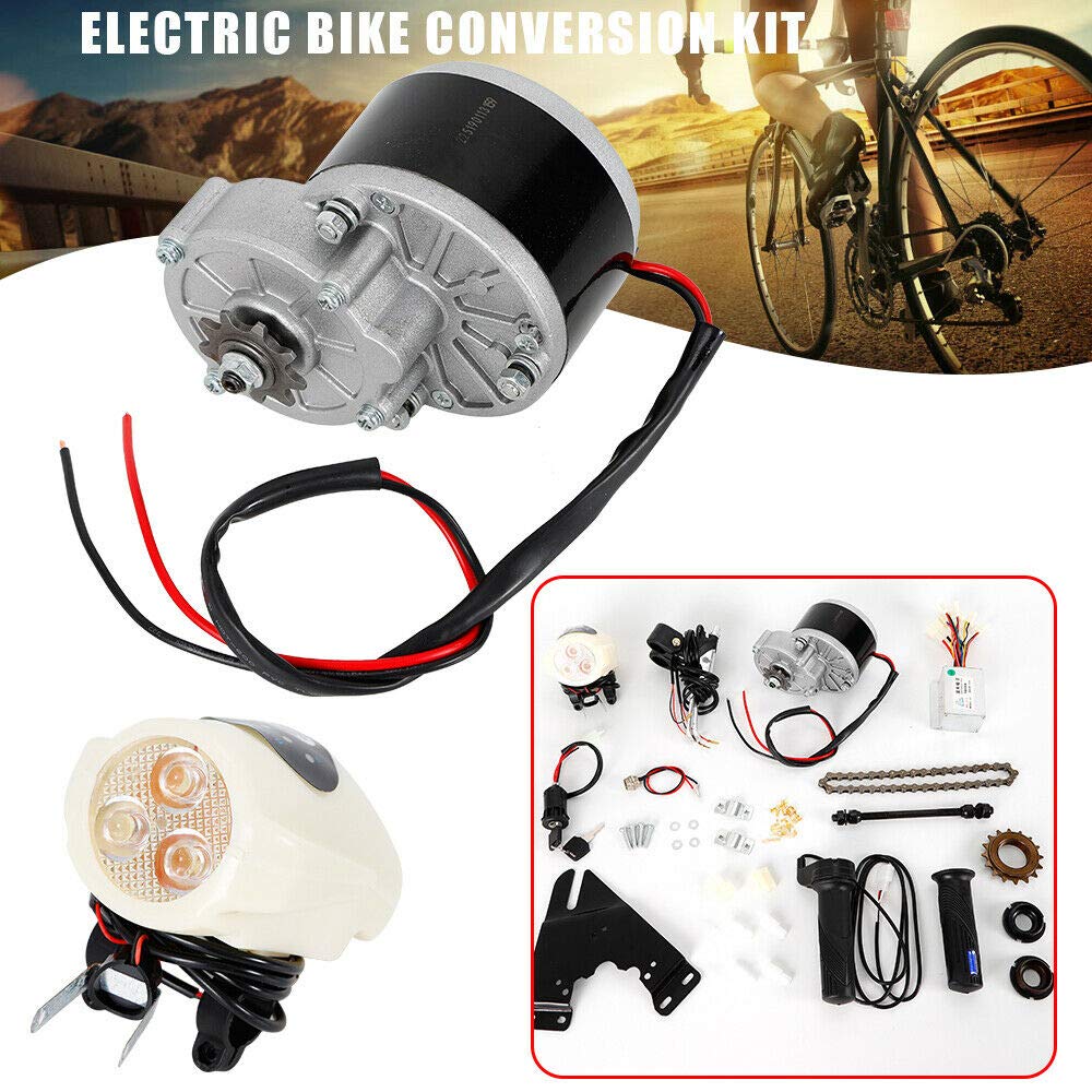 RIAHNEAH 24V/36V 250W Electric Bicycle Professional Hub Motor Kit E-Bike Wheel Motor Conversion Kit Motor Combination Set, Electric Bicycle Motor Kit for 22''-29'' Bike