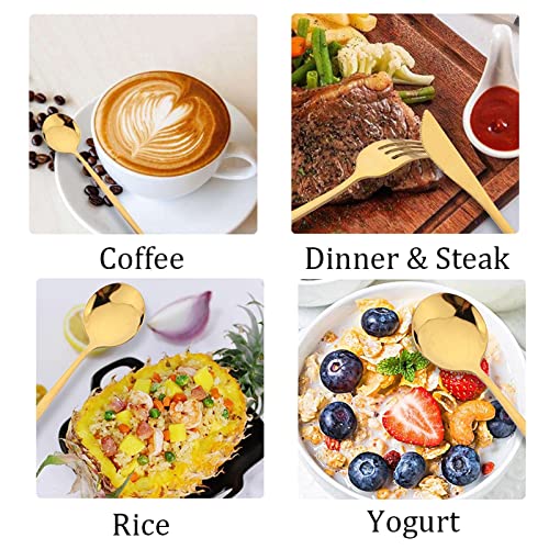 SPICLY Soup Ladle Cutlery set stainless steel cutlery cutlery spoon knife and fork dinner cutlery set
