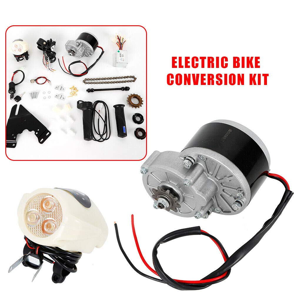 RIAHNEAH 24V/36V 250W Electric Bicycle Professional Hub Motor Kit E-Bike Wheel Motor Conversion Kit Motor Combination Set, Electric Bicycle Motor Kit for 22''-29'' Bike