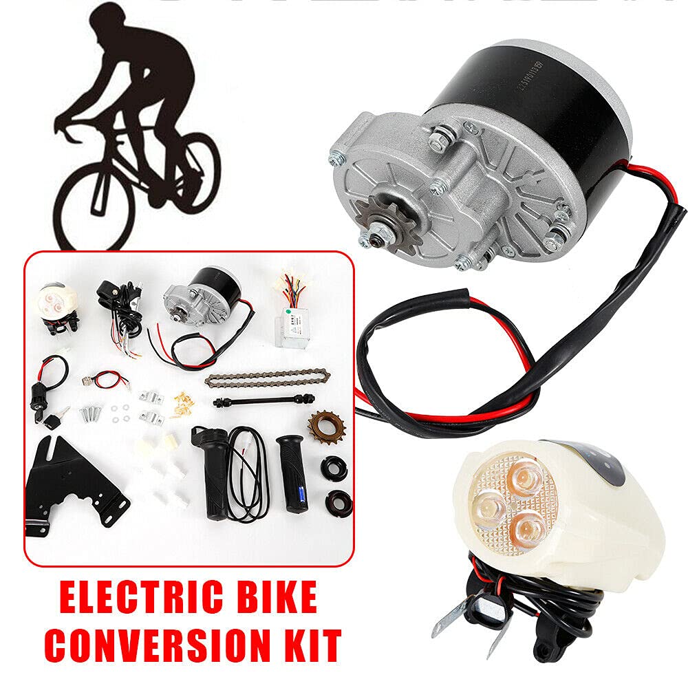 RIAHNEAH 24V/36V 250W Electric Bicycle Professional Hub Motor Kit E-Bike Wheel Motor Conversion Kit Motor Combination Set, Electric Bicycle Motor Kit for 22''-29'' Bike