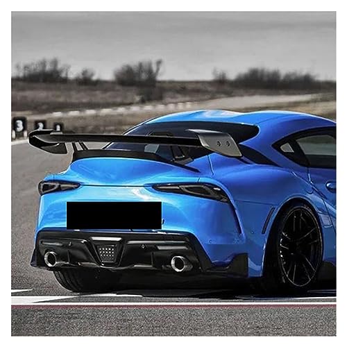 Carbon Fiber Rear Roof Spoiler Wing Trunk Lip Boot Cover Car Styling Compatible for Toyota Supra A90 2019-2020 (Color : Gloss Black)