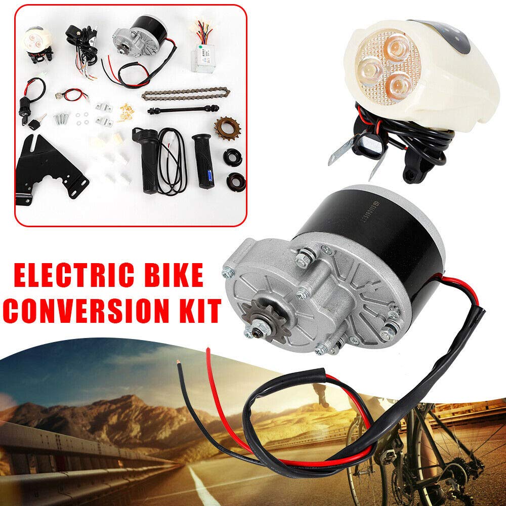 RIAHNEAH 24V/36V 250W Electric Bicycle Professional Hub Motor Kit E-Bike Wheel Motor Conversion Kit Motor Combination Set, Electric Bicycle Motor Kit for 22''-29'' Bike