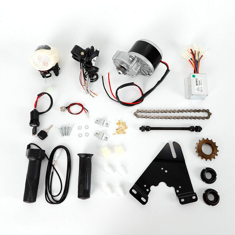 RIAHNEAH 24V/36V 250W Electric Bicycle Professional Hub Motor Kit E-Bike Wheel Motor Conversion Kit Motor Combination Set, Electric Bicycle Motor Kit for 22''-29'' Bike
