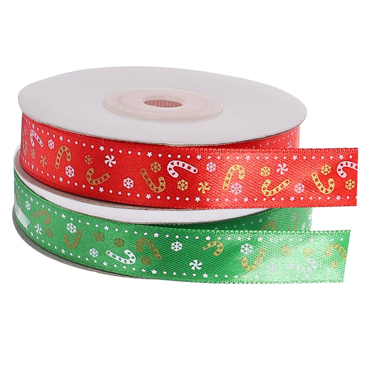 BESTOYARD 4 Rolls Christmas Wrapping Ribbon Xmas Theme Ribbon Holiday Craft Ribbon Ribbon Christmas Decor Christmas Party Supplies Christmas Tree Hanging Decoration DIY Ribbon Bow Tie