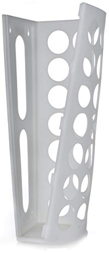 Grocery Bag Storage Holder - This Large Capacity Bag Dispenser Will Neatly Store Plastic Shopping Bags and Keep Them Handy for Reuse. Access Holes Make Adding or Retrieving Bags Simple and Convenient.